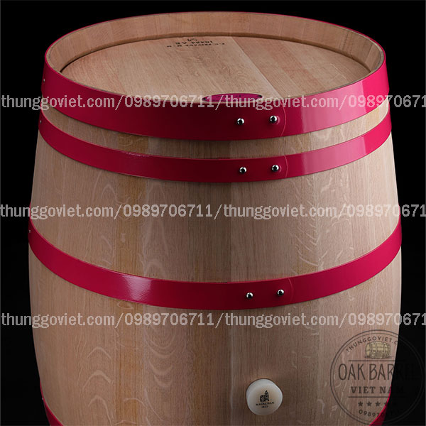 Thùng Gỗ Sồi 225 Lít - Thùng Gỗ Sồi Nhập Khẩu - THÙNG GỖ VIỆT